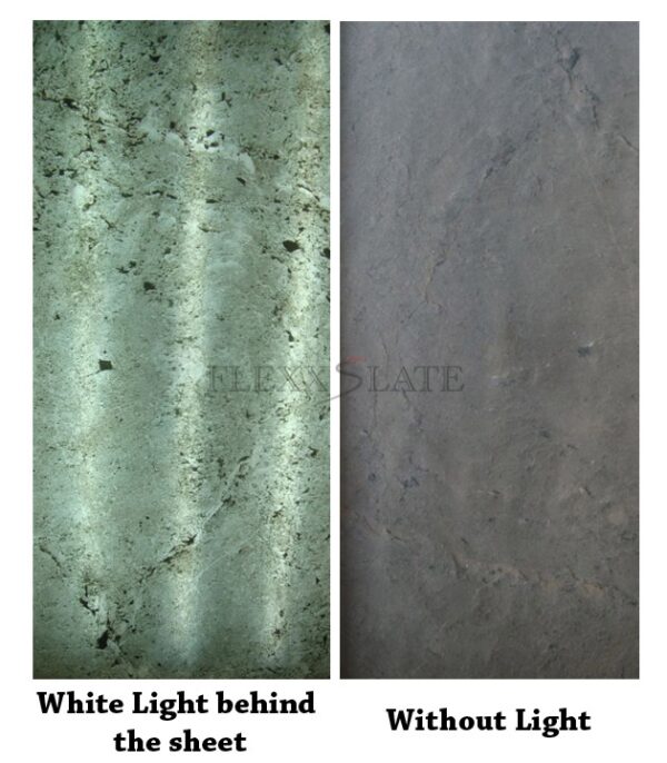 Tasmanian Tide Translucent Stone Panel - FLEXX SLATE
