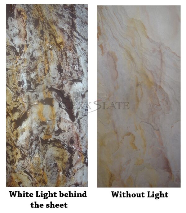 6”x8” Safari Translucent Sample - FLEXX SLATE