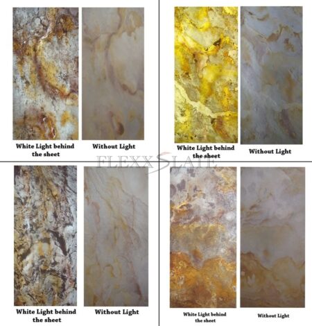 Safari Translucent Stone Panel - FLEXX SLATE