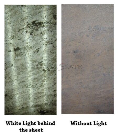 6”x8” Imperial Grey Translucent Sample - FLEXX SLATE