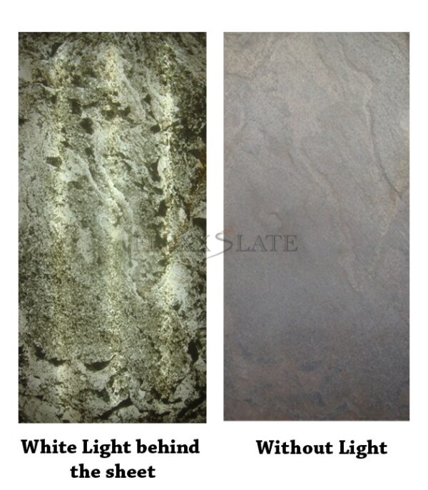 6”x8” Imperial Grey Translucent Sample - FLEXX SLATE