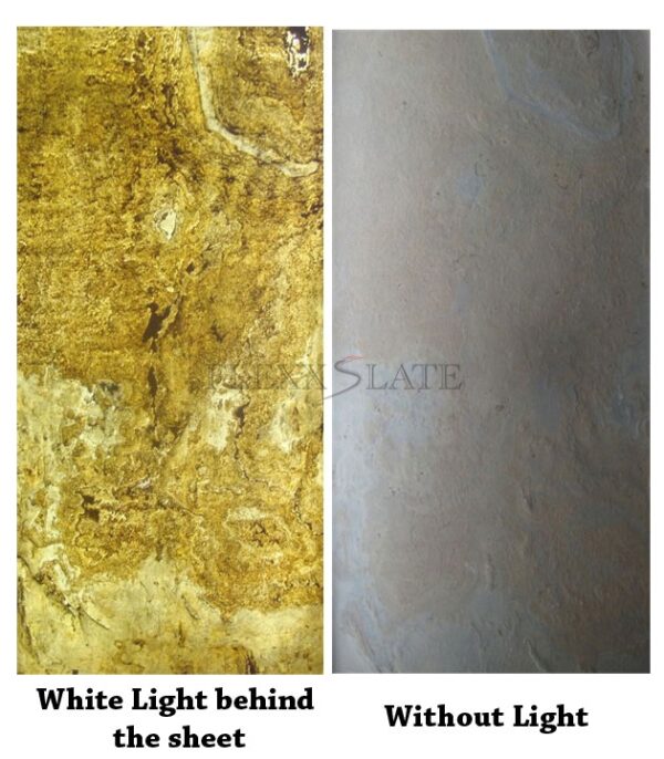 XL Desert Shores Translucent Stone Panel - FLEXX SLATE