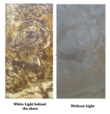 XL Desert Shores Translucent Stone Panel - FLEXX SLATE